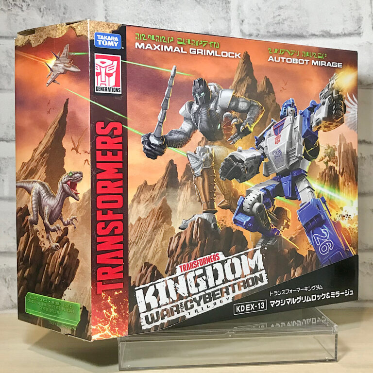 トランスフォーマーキングダム KD EX-13 マクシマルグリムロック&ミラージュ レビュー | Aoi-Ame's アメトイラボ