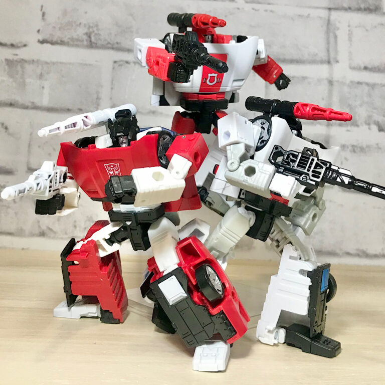 トランスフォーマーレガシー TL EX-05 クランプダウン & キングダムKD EX-10サイドスワイプ & KD-18 レッドアラート レビュー | Aoi-Ame's アメトイラボ