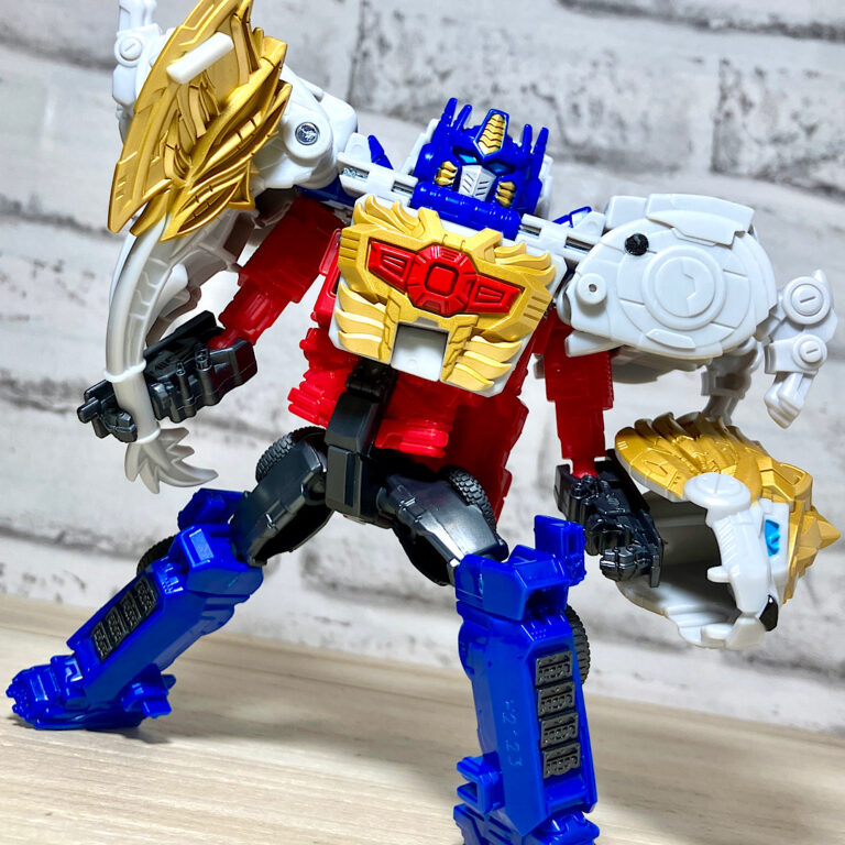 トランスフォーマービースト覚醒 BCAS-05覚醒チェンジアーマーセット オプティマスプライム＆ライオンブレード レビュー | Aoi-Ame's アメトイラボ
