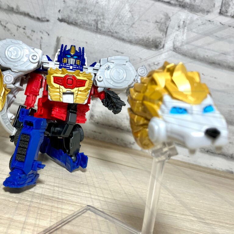 トランスフォーマービースト覚醒 BCAS-05覚醒チェンジアーマーセット オプティマスプライム＆ライオンブレード レビュー | Aoi-Ame's アメトイラボ
